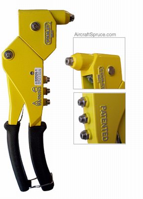 3600 Swivel Hand Pop Rivet Tool | Aircraft Spruce