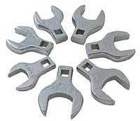 Sunex 7 Piece Fully Polished Sae Jumbo Straight Crowfoot Wrench Set ...