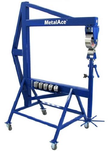 Floor Standing English Wheeling Machine | Aircraft Spruce