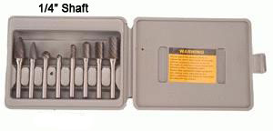 Carbide Rotary File - 8 Piece Set | Aircraft Spruce