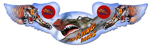 Flying Tiger Oval Sign | Aircraft Spruce