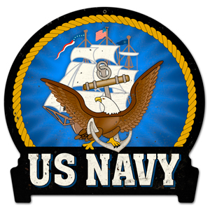 Navy Metal Sign | Aircraft Spruce