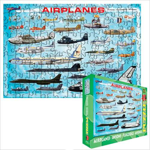 Airplanes Puzzle - 100 Pieces | Aircraft Spruce
