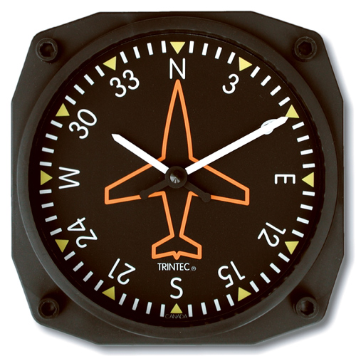 Trintec Directional Gyro Model Alarm Clock | Aircraft Spruce