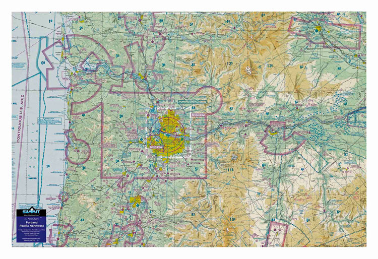 3D Aerochart Portland - Pacific Northwest | Aircraft Spruce