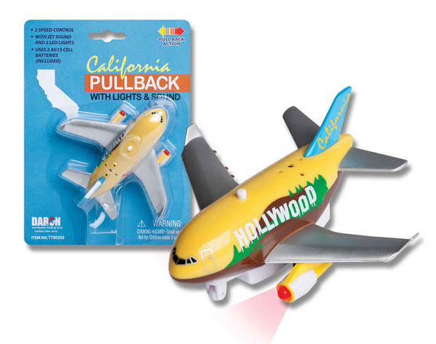 California Pullback Airplane Toy | Aircraft Spruce