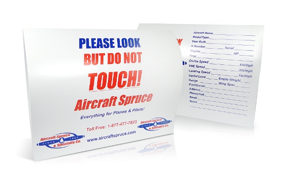 Aircraft Spruce Propeller Card | Aircraft Spruce