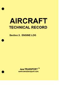 AeroTransport Section 3 - Engine Logbook | Aircraft Spruce