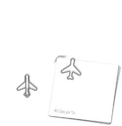 Jet Airplane Paper Clips | Aircraft Spruce
