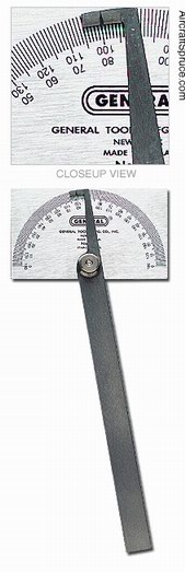 Steel Protractors | Aircraft Spruce