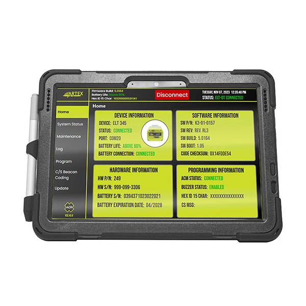 Artex ELT FTP Field Programming Tablet Kit - 8800 Series | Aircraft ...