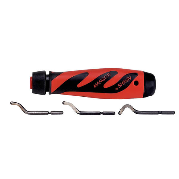 Shaviv Deburring Tool Set IIb With Four Blades | Aircraft Spruce