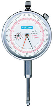 Fowler Standard And Metric Dial Indicator | Aircraft Spruce