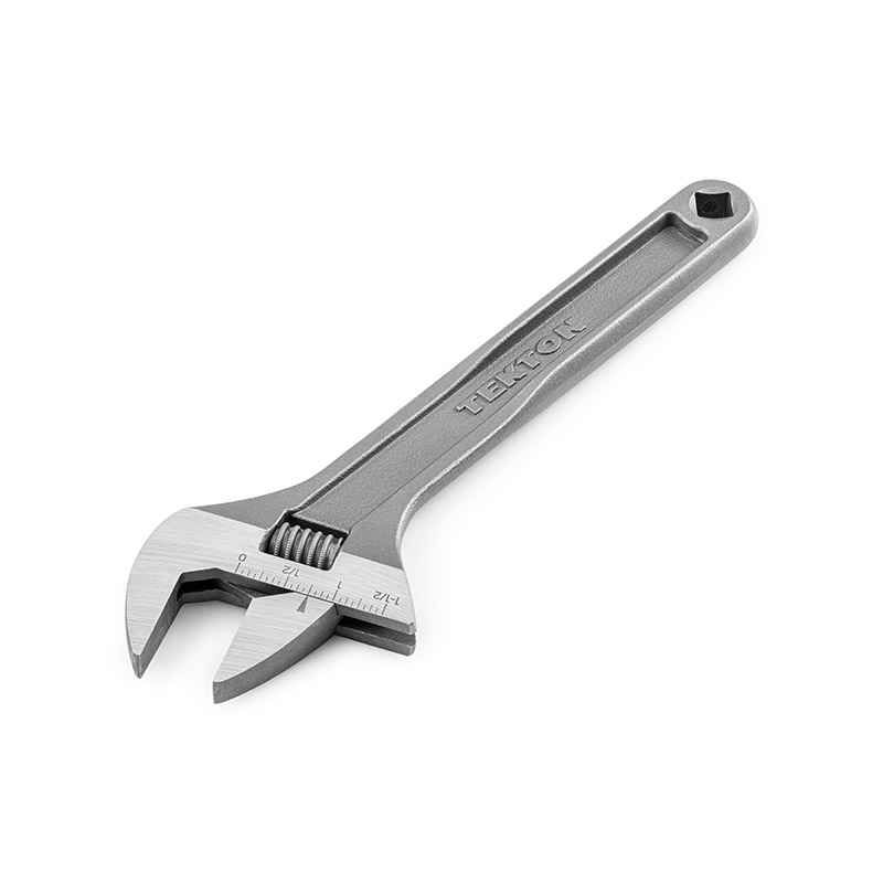 TEKTON - 9 Inch Adjustable Wrench (1-1/2 In. Jaw Capacity ) WSA04222 ...