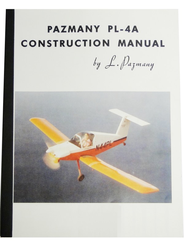 Pazmany Pl-4A Construction Manual | Aircraft Spruce