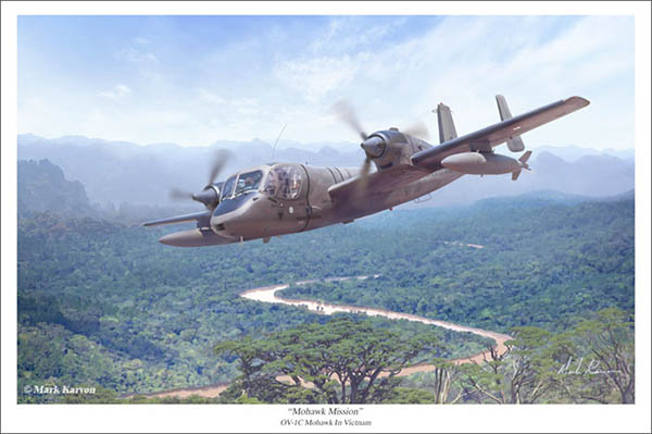 Mohawk Mission - Art Print 16 X 24 Inch | Aircraft Spruce