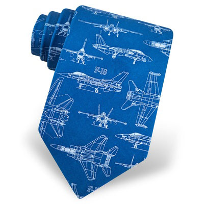 Cool Your Jets Tie | Aircraft Spruce