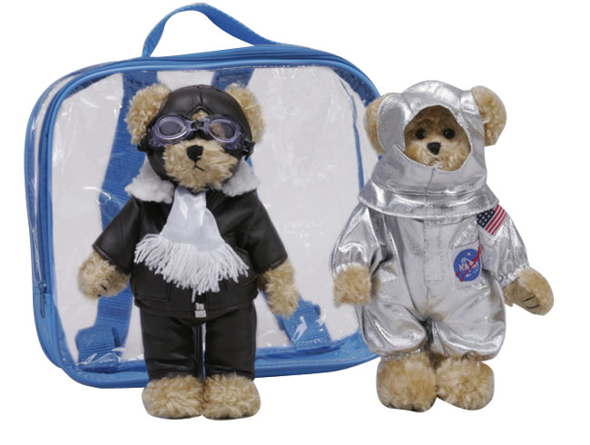 Bear Pilot And Astronaut Set | Aircraft Spruce