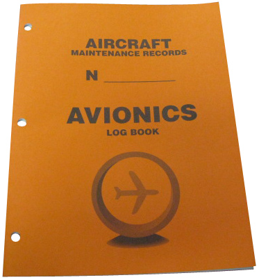Single Avionics Logbook | Aircraft Spruce