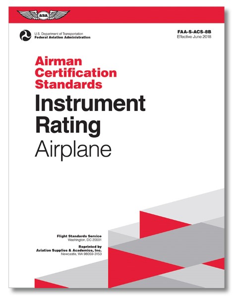 ASA Airman Certification Standards: Instrument Rating Airplane ...