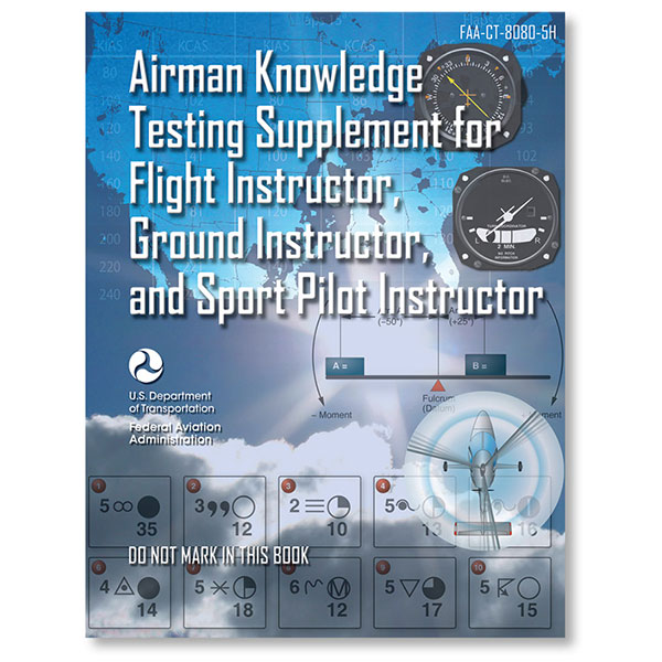 ASA Airman Knowledge Testing Supplement - Flight / Ground And Sport ...