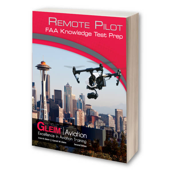 Gleim Remote Pilot FAA Knowledge Test Prep 2nd Edition | Aircraft Spruce