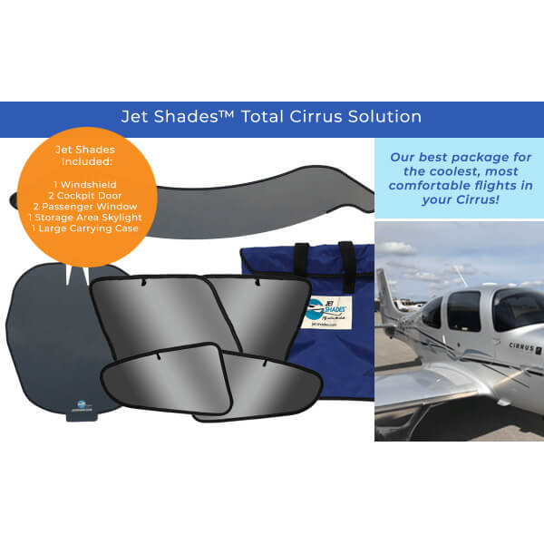 Jet Shades™ Total Solutions For Cirrus Aircraft | Aircraft Spruce