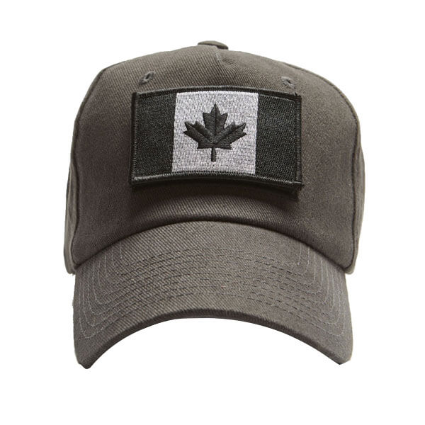 Red Canoe Canadian Flag Cap - Slate | Aircraft Spruce