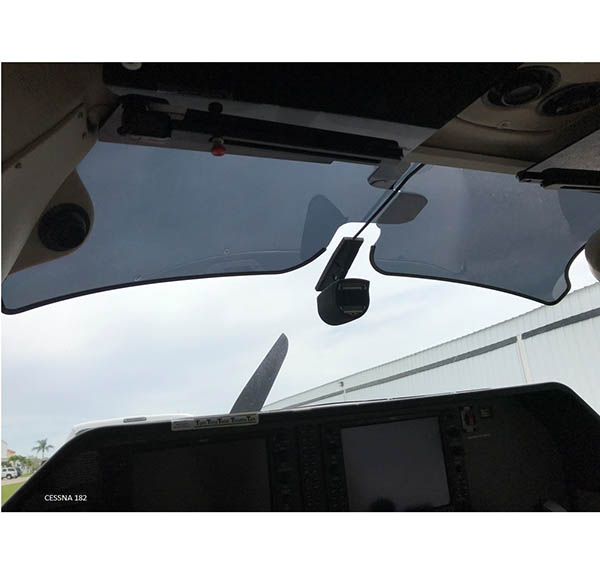 Premium Winshield Jet Shade Cessna 182 | Aircraft Spruce