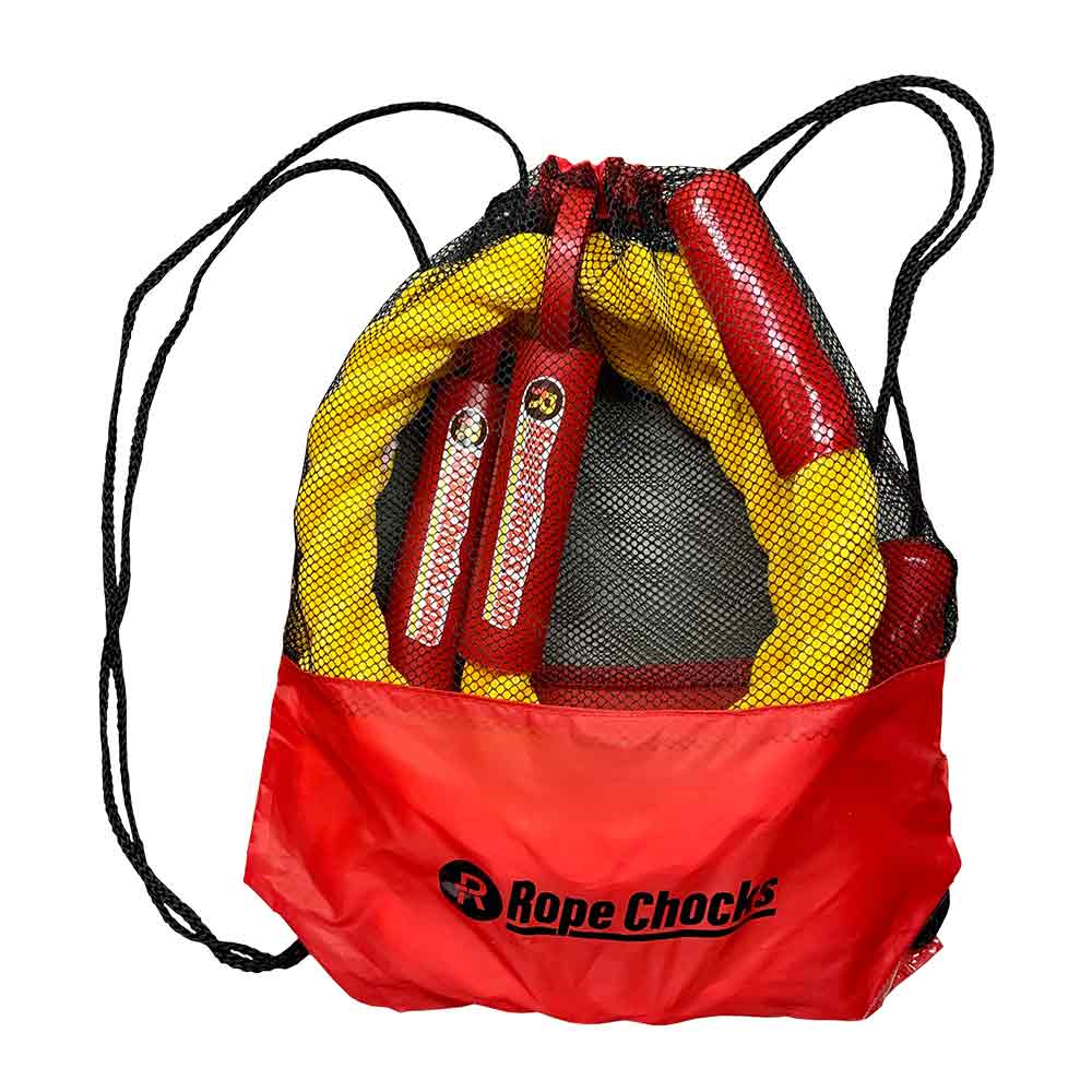 Rope Chocks Lightweight Aircraft Chocks Pair In Mesh Bag Blue ...