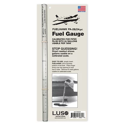 Fuelhawk Piper PA-28 24 Gallon Fuel Gauge | Aircraft Spruce