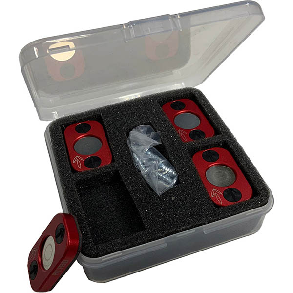 HillBro Flat Surface Magnetic Fastener - 4 Piece | Aircraft Spruce