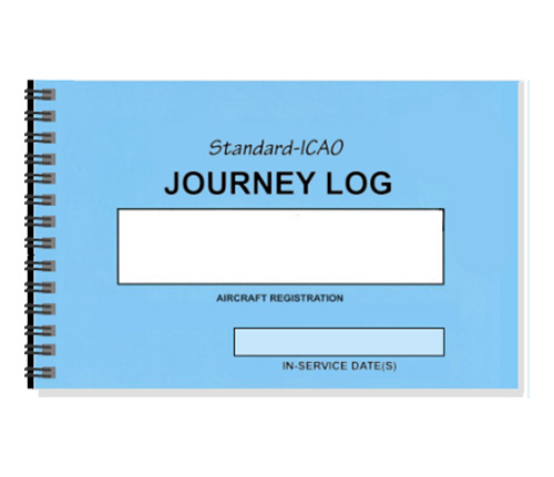 AeroTransport Standard-ICAO Journey Logbook | Aircraft Spruce
