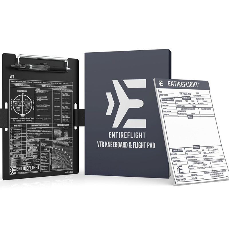 EntireFlight VFR Pilot Kneeboard And Flight Pad | Aircraft Spruce