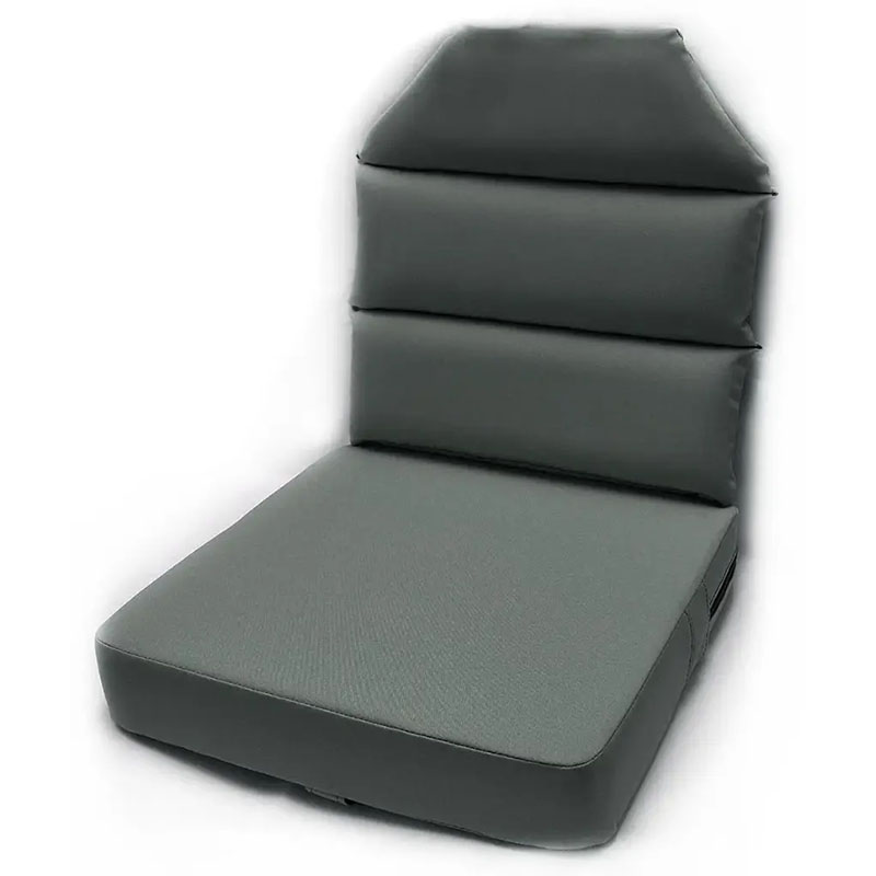 Aircraft Seat Cushion 4 Inch Bottom & 2 Inch Back - Grey OAPX242 ...