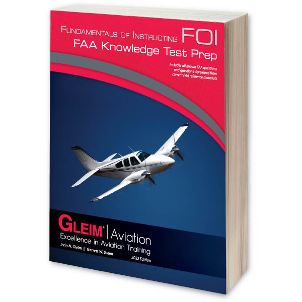 Gleim Fundamentals Of Instructing FAA Knowledge Test | Aircraft Spruce