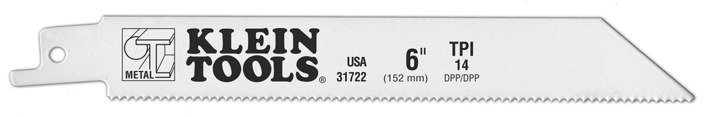 Klein Reciprocating Saw Blade 6 Inch | Aircraft Spruce