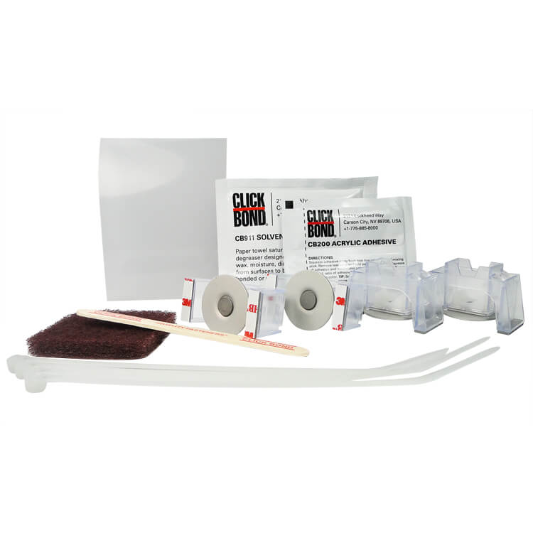 Click Bond Cable Tie Mount Kit | Aircraft Spruce