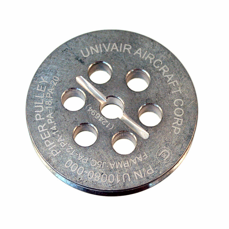 Piper Pulley Trimcrank Alum | Aircraft Spruce