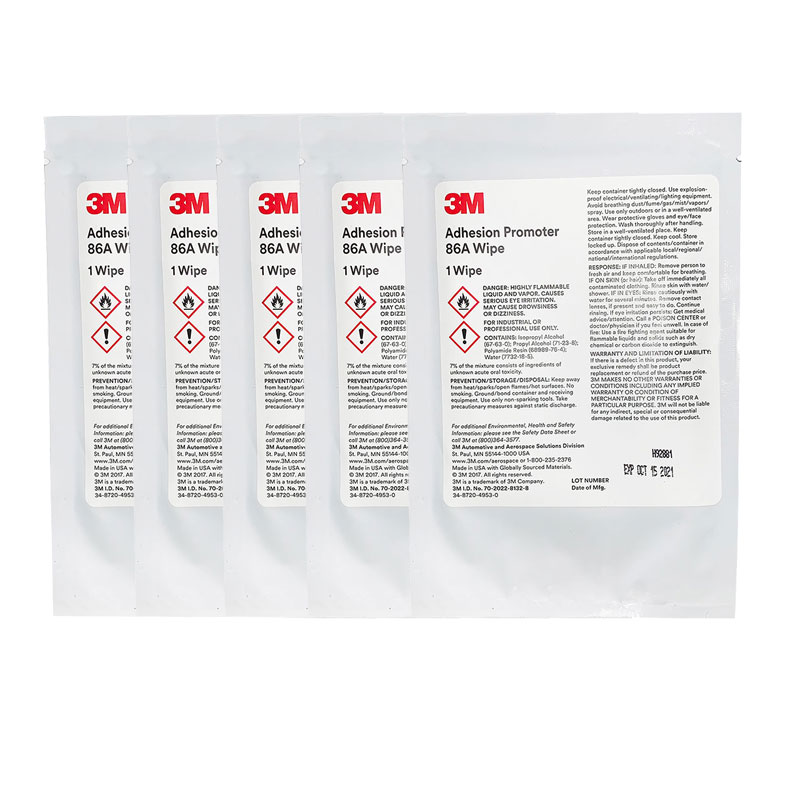 3M Adhesion Promoter 86A 5Pack | Aircraft Spruce
