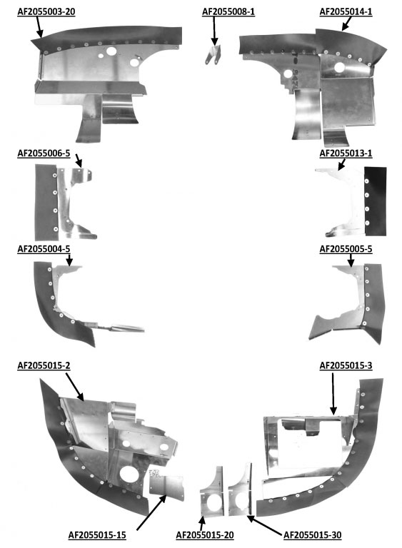 BAFFLE KIT FOR CESSNA 177RG II | Aircraft Spruce