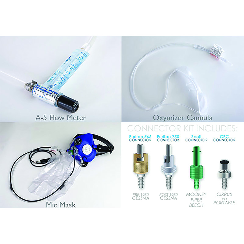 Precise Flight Pilotpack Personal Oxygen Pack | Aircraft Spruce