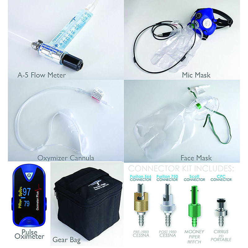 Precise Flight Plane Pack Breathing Gear For 6 People With All-In-One ...