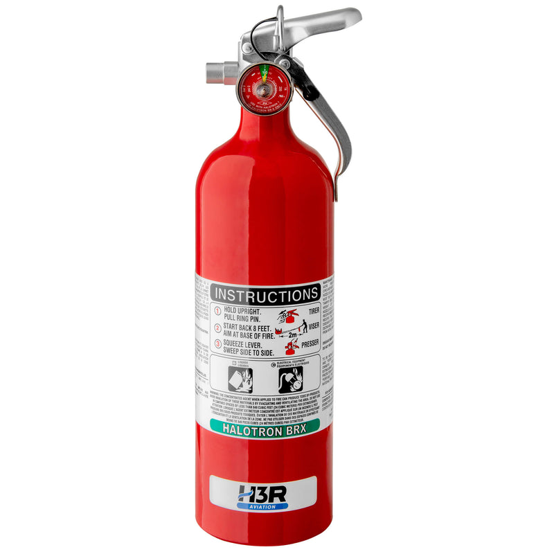 H3R Halotron BrX Fire Extinguisher Model 339TS | Aircraft Spruce