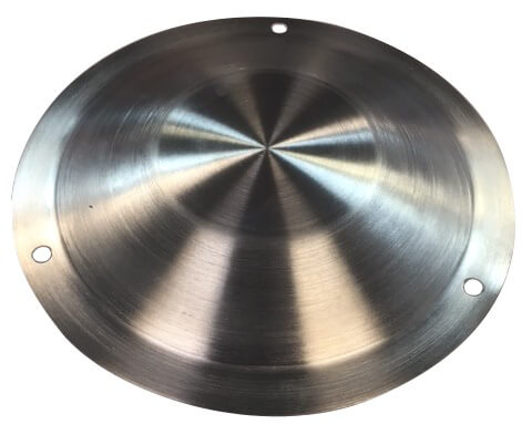 Economy Wheel Covers - Brushed Aluminum | Aircraft Spruce