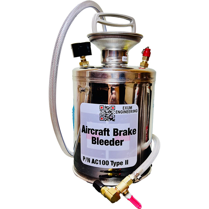 Exum Engineering Brake Bleeder AC100 Type II | Aircraft Spruce