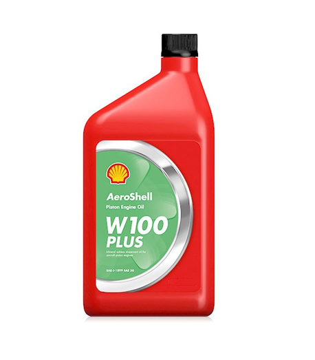 Aeroshell Aviation Oil W100 Plus | Aircraft Spruce