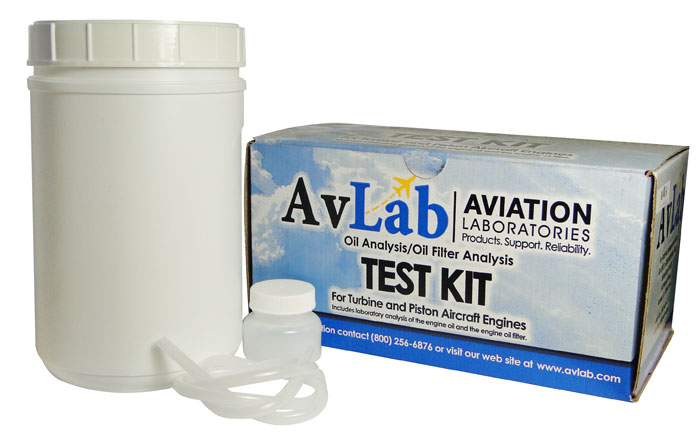 Metal Check Engine Oil & Oil Filter Analysis Kit | Aircraft Spruce