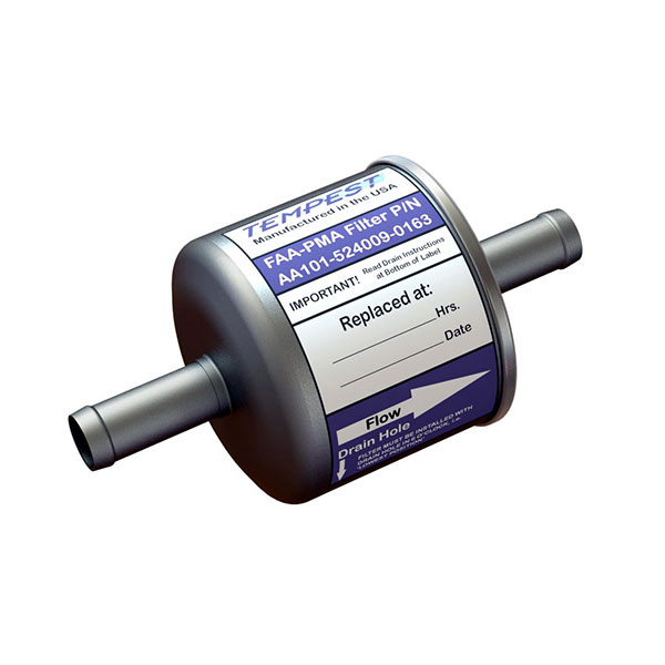 Tempest AA101-524009-0163 Rudder Boost Filter | Aircraft Spruce