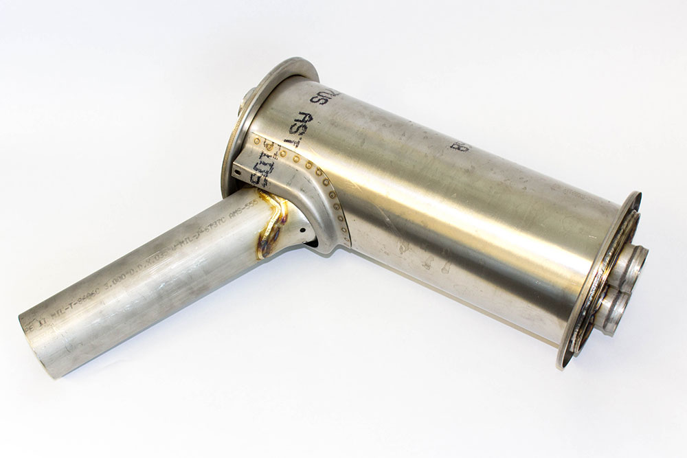 Nicrocraft Cessna 172 Muffler 13 Tailpipe | Aircraft Spruce